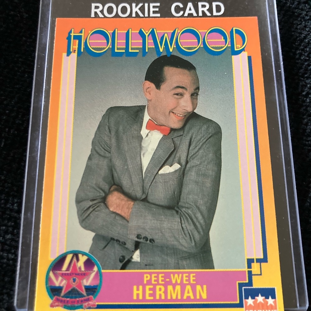 Pee-Wee Herman 1991 Starline Hollywood Walk Of Fame T… - Gem